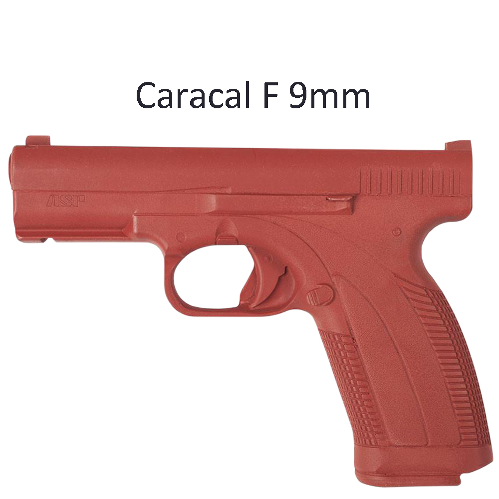 ASP Red Caracal F 9mm Safe Solid Red Trainer