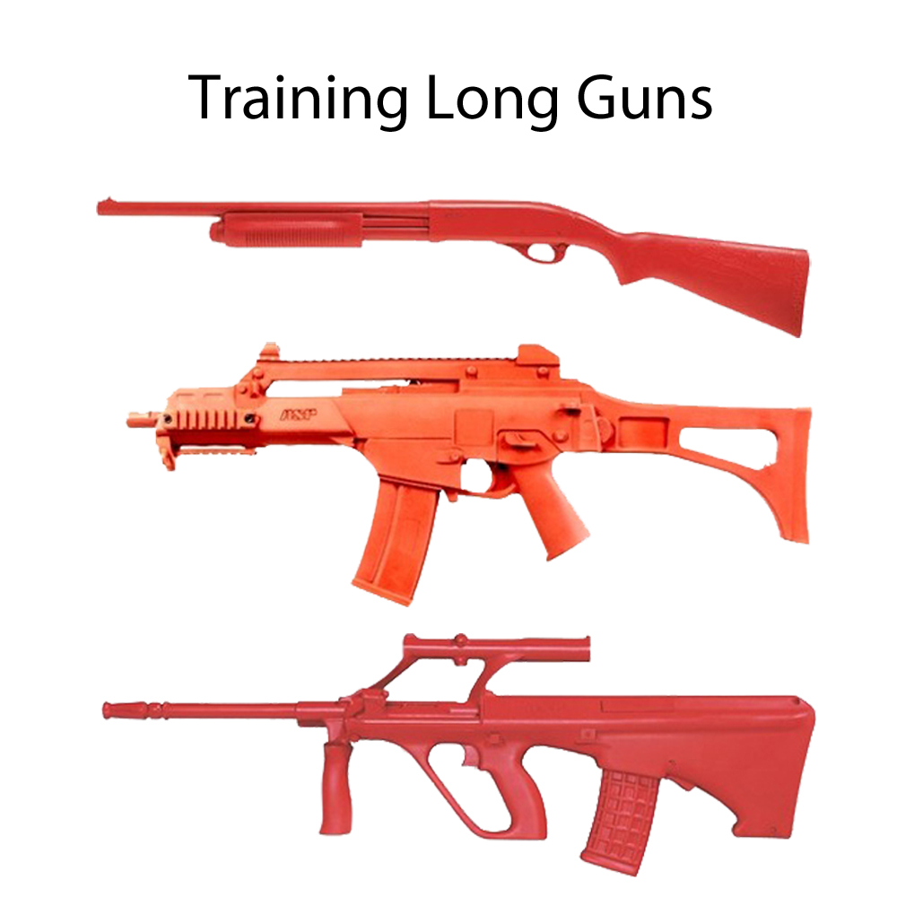 Red Training Rifles and Long Guns from ASP