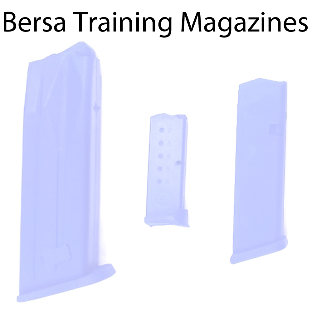 Bersa Blue Training Gun Magazine is a detailed