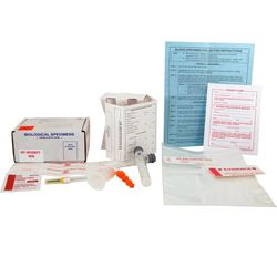 Blood Specimen Collection Kit lets the investigating