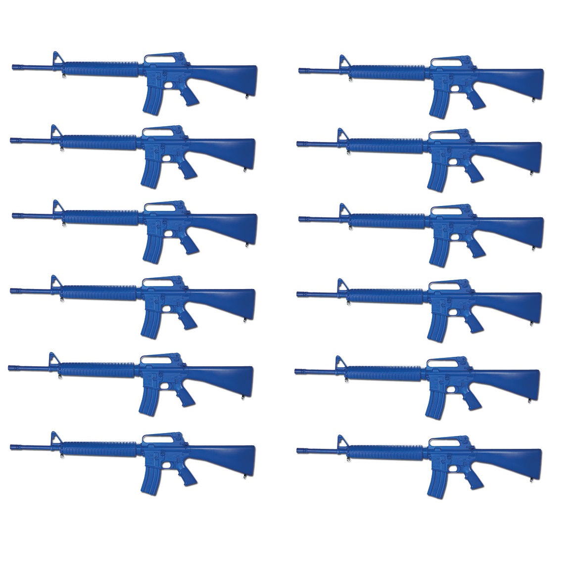 Blue AR15 A2 - Team Training 12 Pack - Excellent Value