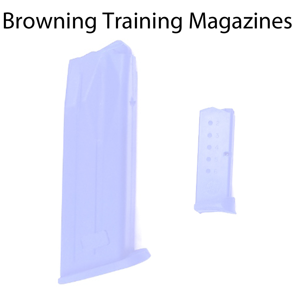 Browning Blue Training Gun Magazine is a detailed, accurate