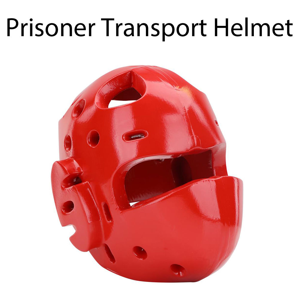 Adult Prisoner Transport Helmet is constructed thoughtfully