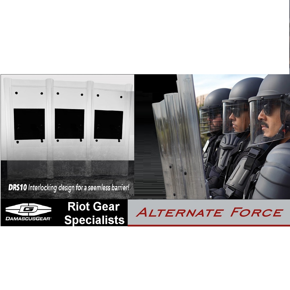Damascus Interlocking Riot Shields