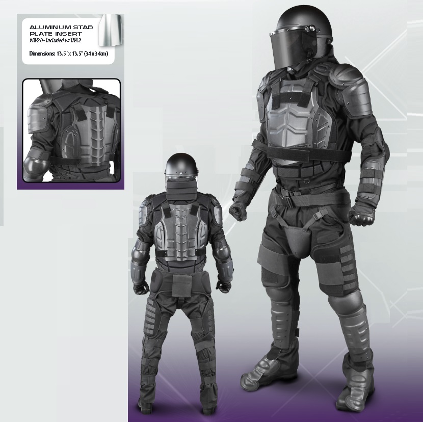 Damascus DFX2 FlexForce Riot Suit with Stab Plate