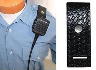 Epaulet Shoulder Mic Holder w/Reinforced Slot Only