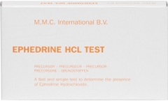 MMC Ephedrine (HCL) Test Kit Q is used for the presumptive ...