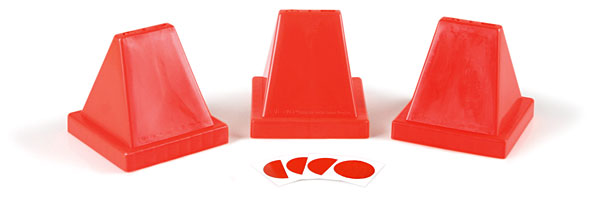 Evi - Paq Marking Cones Kit offers distinct visibility