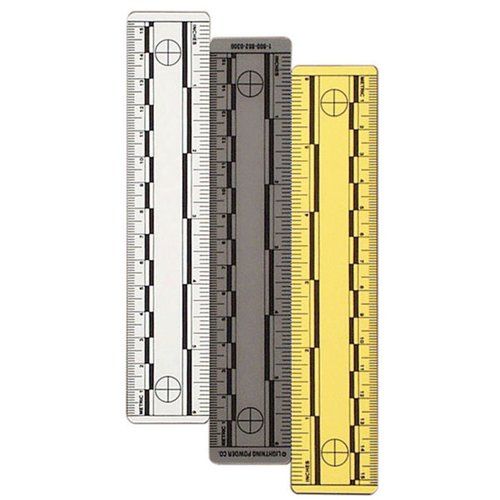 Evidence Ruler 6" vinyl scales are ideal