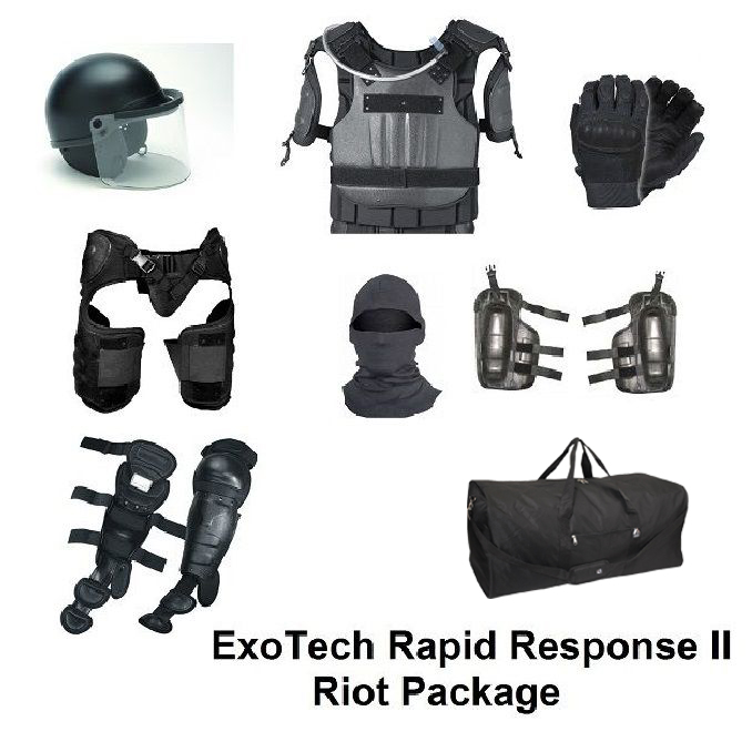Exotech Hard Shell Rapid Response Riot Kit II AF-EXTERRII