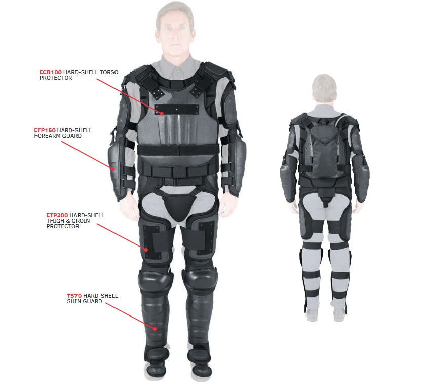 Exotech Hard Shell Rapid Response Riot Kit II AF-EXTERRII