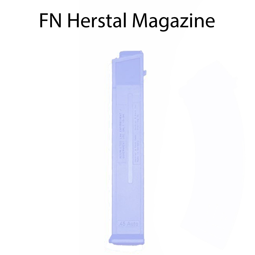 Blue Training Long Gun Magazines feature detailed accurate