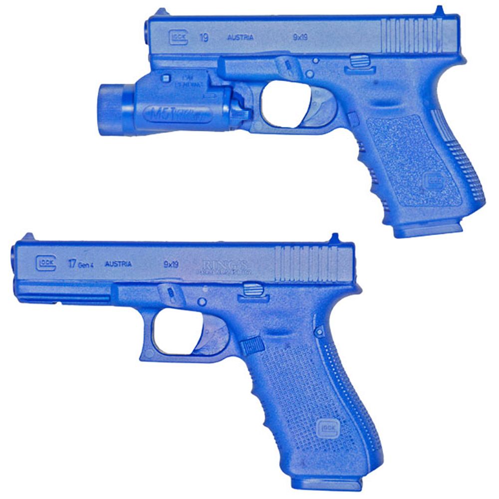 Glock training Blue Guns are made by Ring