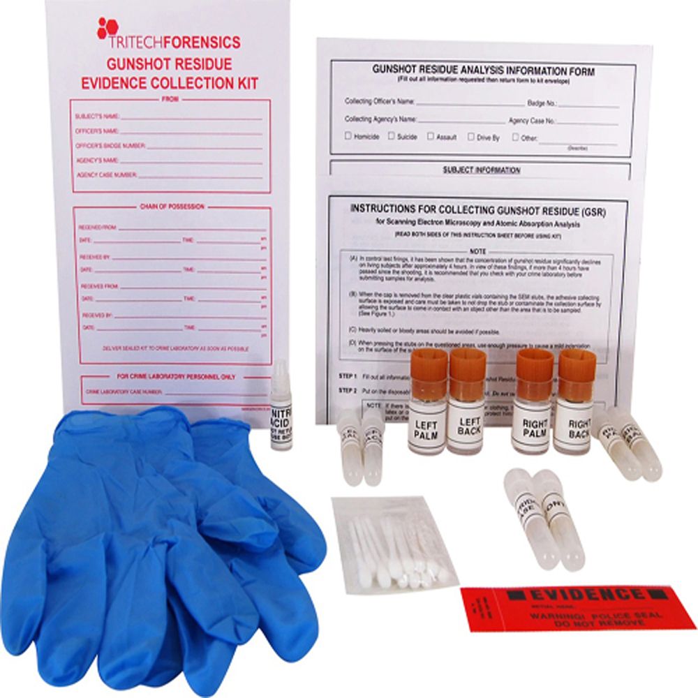 GSR Collection Kit lets you gather the evidence