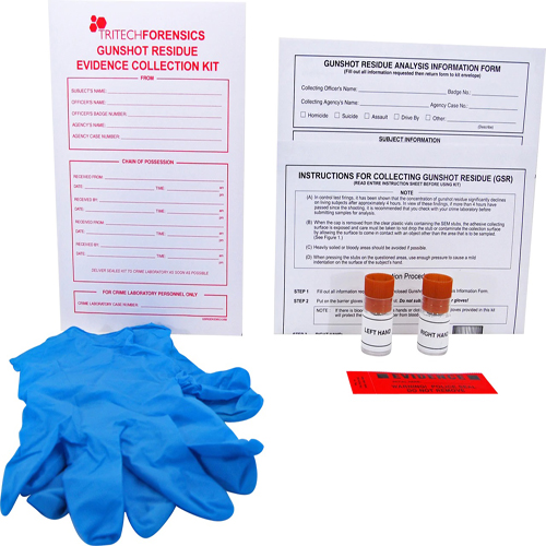 GSR Collection Kit lets you gather the evidence