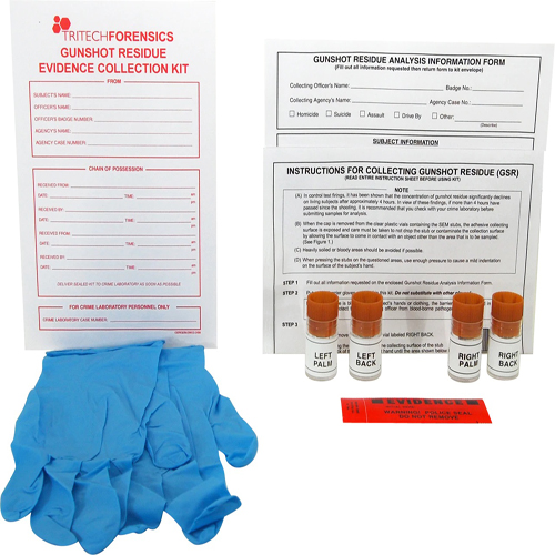 GSR Collection Kit lets you gather the evidence