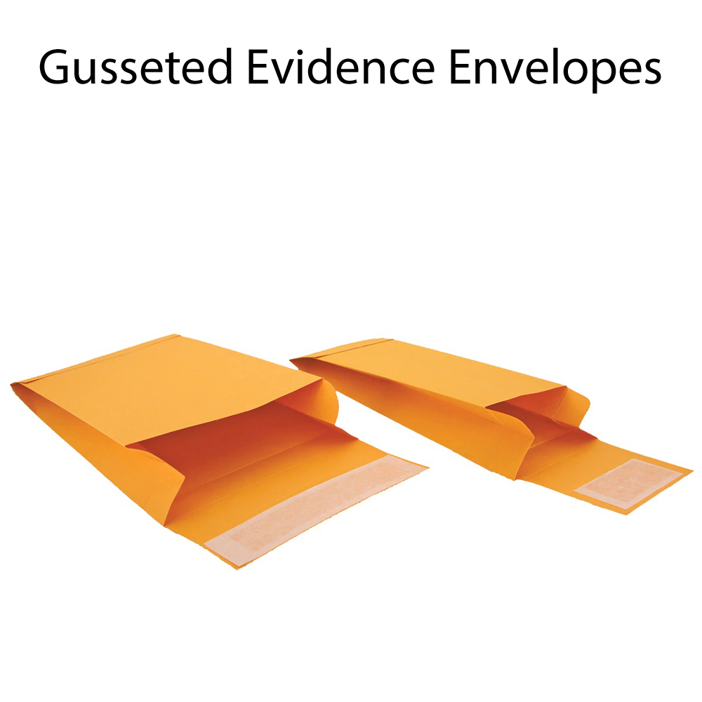 Gusseted Evidence Envelopes provide a cost-effective