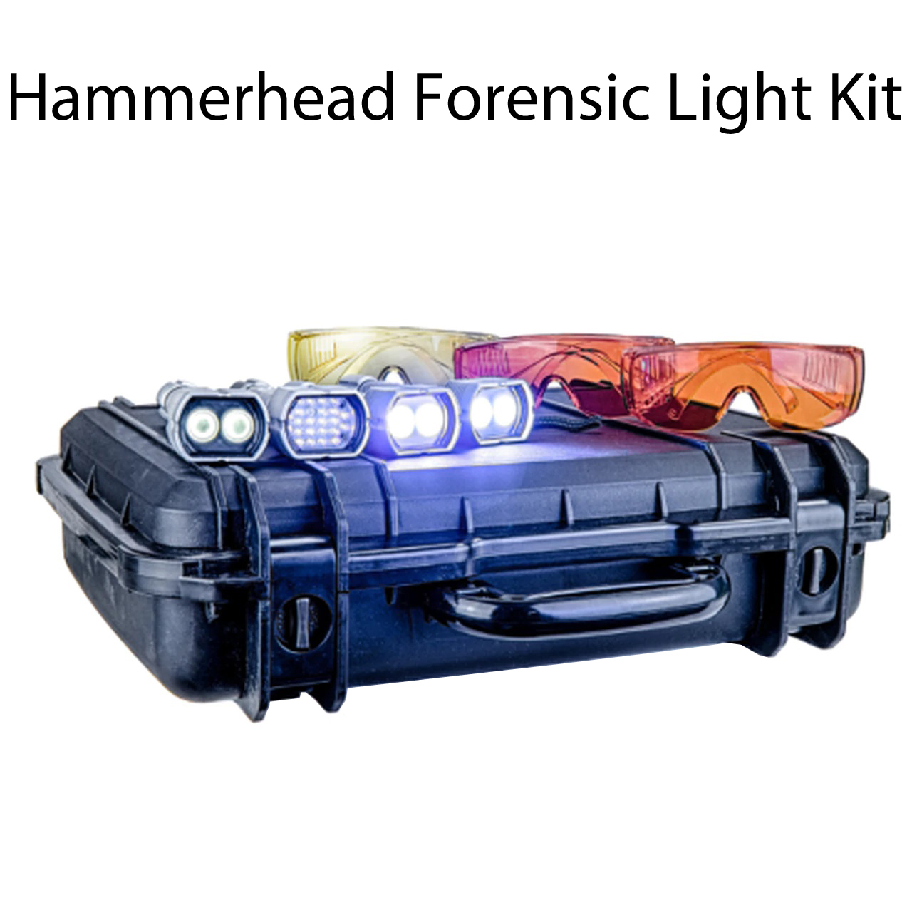 Hammerhead Forensic Light Kit with rechargeable batteries