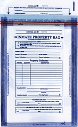 Inmate Property Security Bags are designed to eliminate