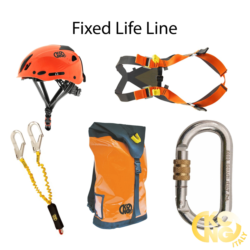Kong Anchoring and Temporary Support Fixed Life Line Kit