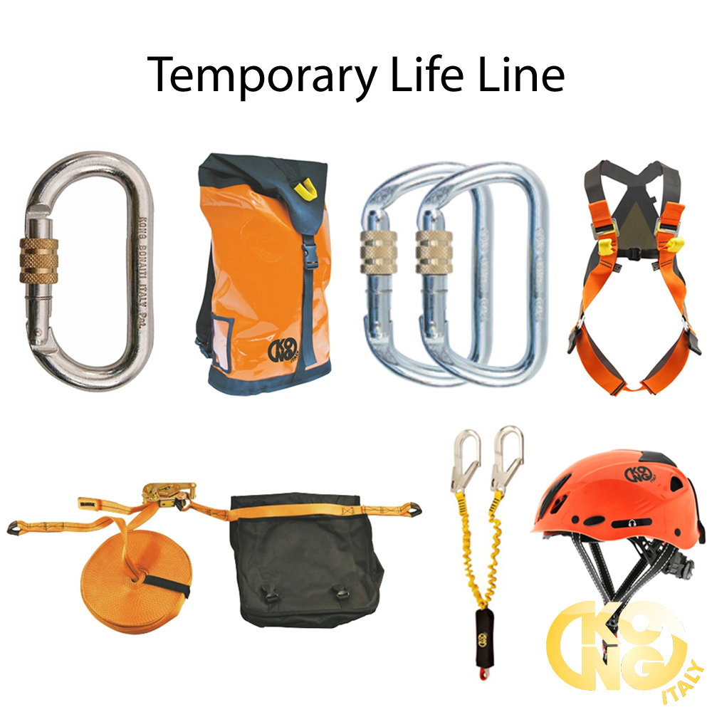 Kong Roofs and Inclined Temporary Life Line Kit