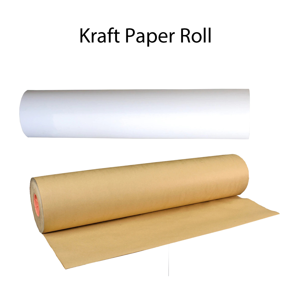 Kraft Paper Roll comes in different sizes for packing