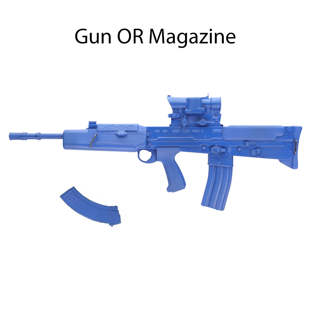 Blue Gun L85A2 is a high-quality replica of the L85A2 gun