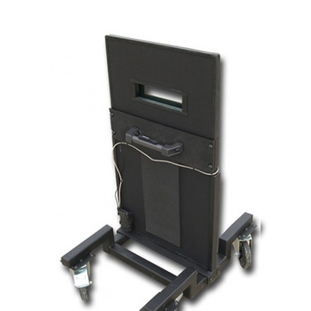 United Shield Level IV ballistic shield with Trolley