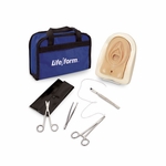 Practice suture technique with training models