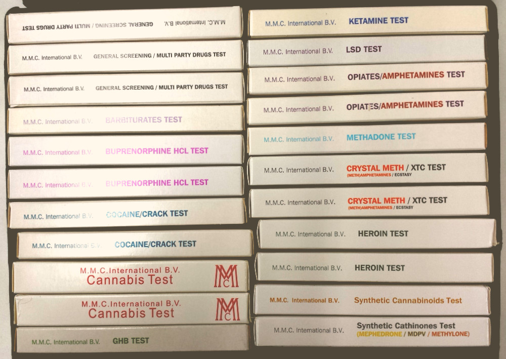 MMC Master Pack 220 Presumptive Field Drug Test Kit