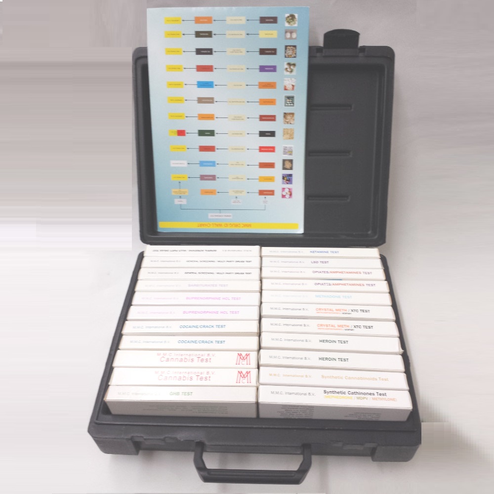 MMC Master Pack 220 Presumptive Field Drug Test Kit