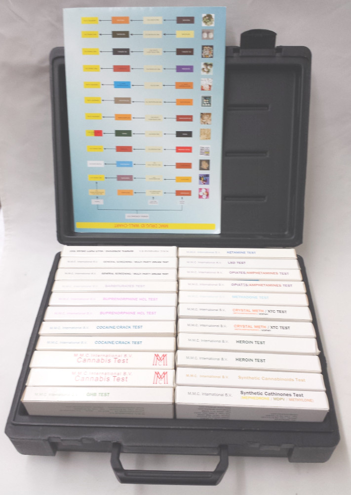 MMC Master Pack 220 Presumptive Field Drug Test Kit