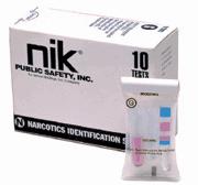 NIK 6000 Narcotic Identication Presumptive Drug Test Kit