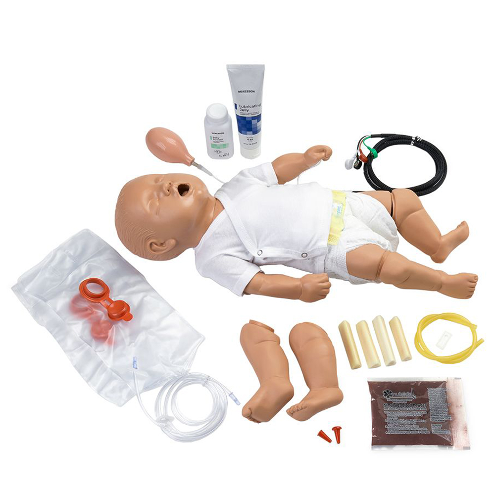 Simulaids Infant Simulation System is a training manikin used to ...