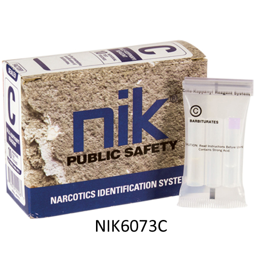 NIK Narcotics Field Drug Test Kits.