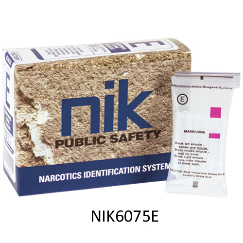 NIK Narcotics Field Drug Test Kits.