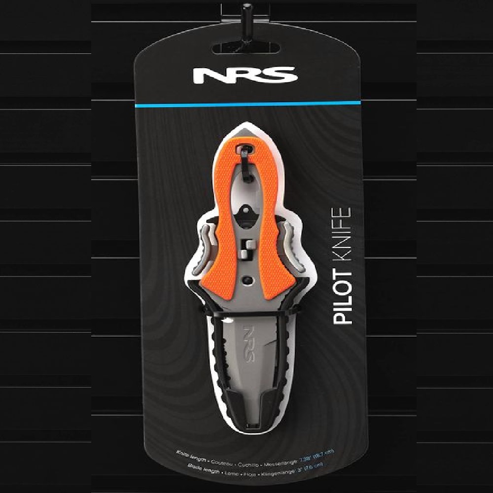 NRS Orange Pilot Knife is best used for freshwater boating and rescue ...