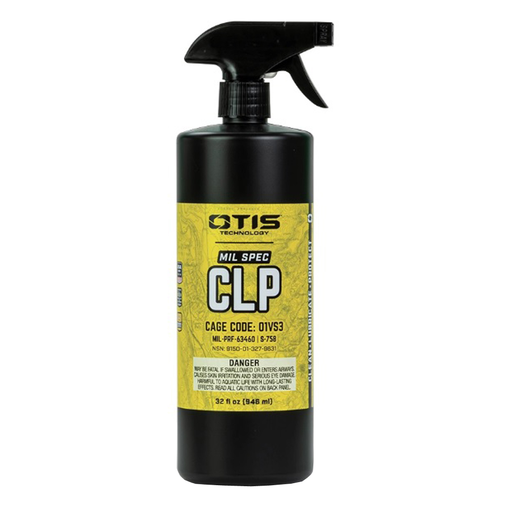 Clean and maintain your firearms with Otis Mil. Spec. CLP