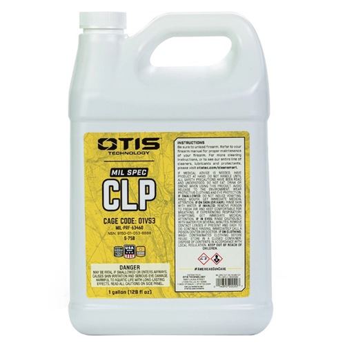 Clean and maintain your firearms with Otis Mil. Spec. CLP