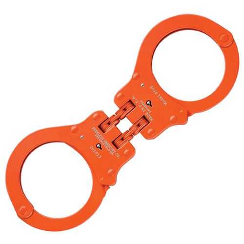 Peerless 850C Colored Hinged Handcuff are designed to provide added ...