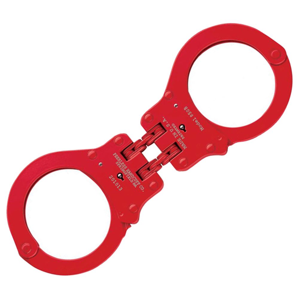 Peerless 850C Colored Hinged Handcuff are designed to provide added ...