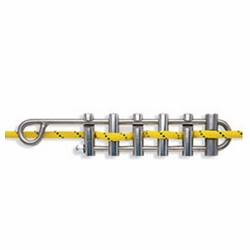 Classic Design Rappel Rack from RescueTech