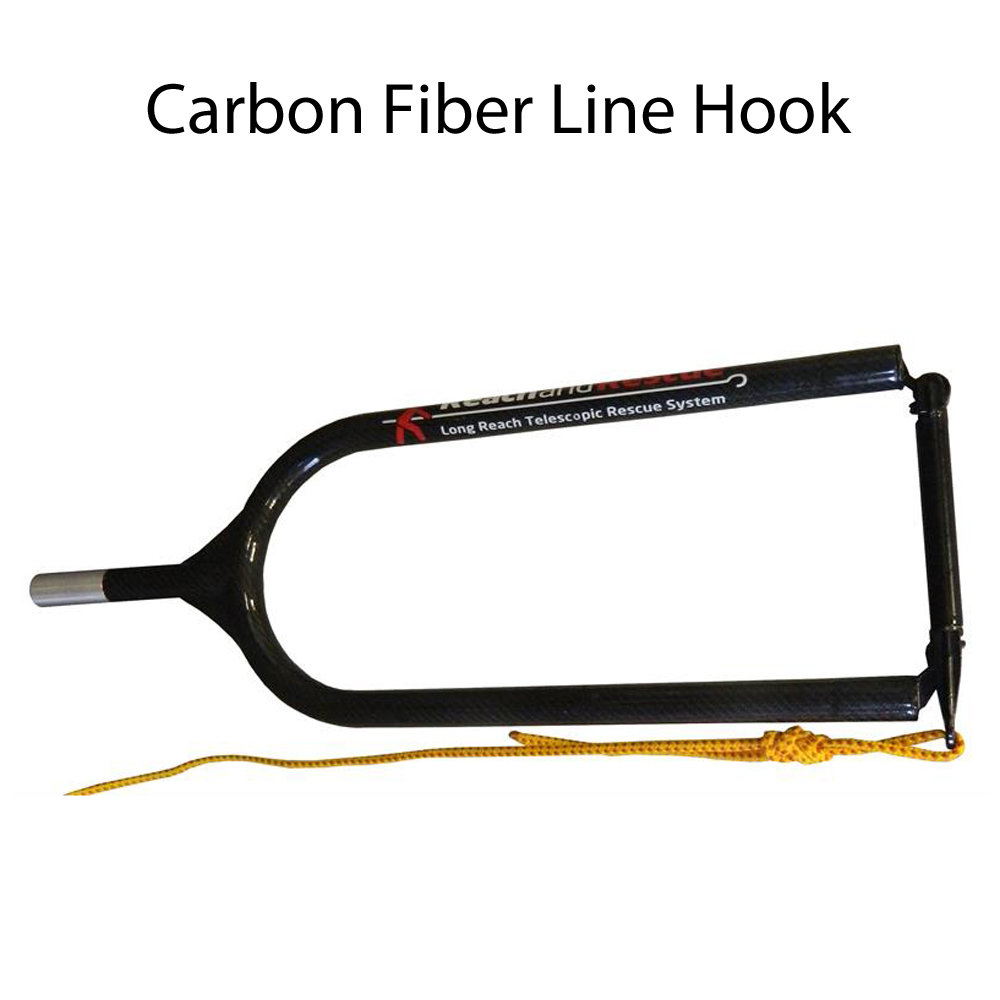 Reach and Rescue Carbon Fiber Line Hook