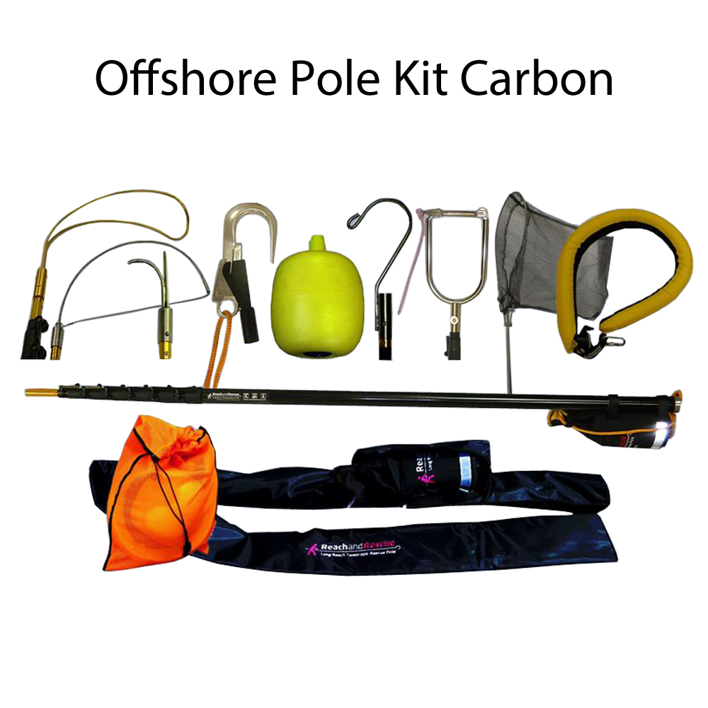 Reach and Rescue Offshore Pole Kit is a low maintenance