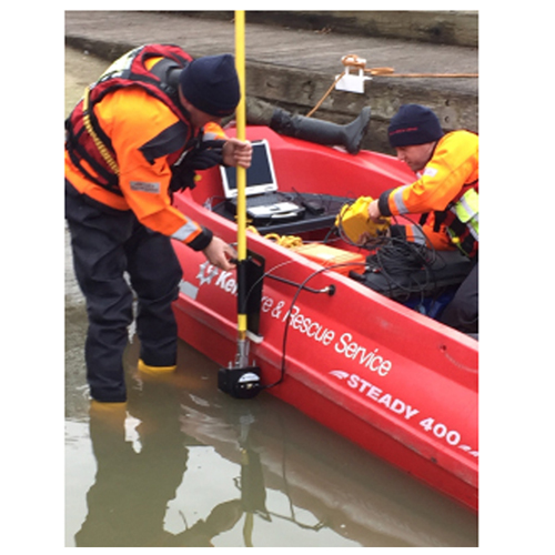 Reach and Rescue Sonar Frame Attachment