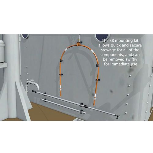 Maritime Safety SB Rescue Sling Kit with Mounting Kit