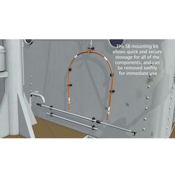 Maritime Safety SB Rescue Sling Kit with Mounting Kit