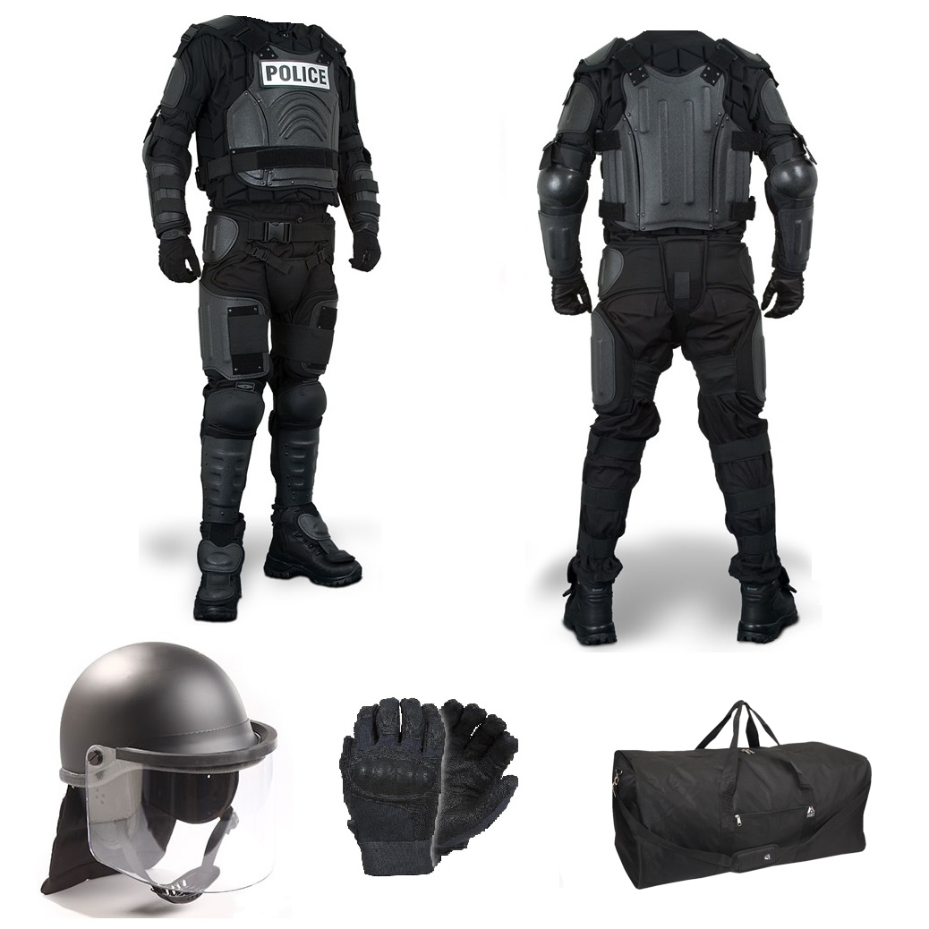 Riot Suit Complete FX1 with Premiere Crown Helmet Packaged