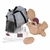 Simulaids Obstetrical Manikin Black with Carry Bag