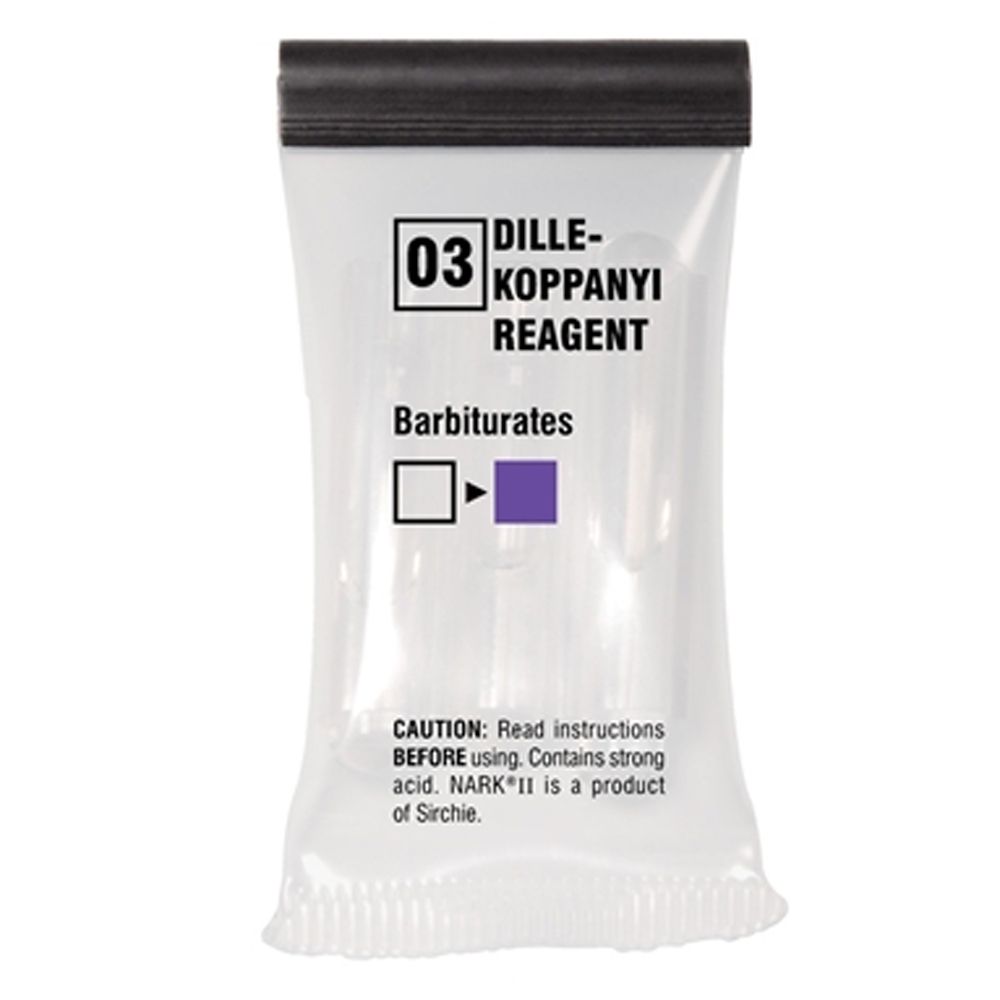 Sirchie NARK II Dille-Koppanyi Reagent Kit (Barbiturates)